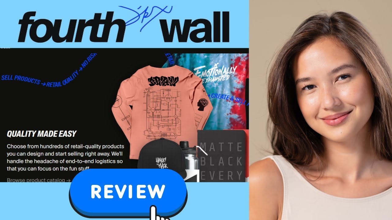 Fourthwall Merch Review | Best Print On Demand Sites | Shopify - Oemed