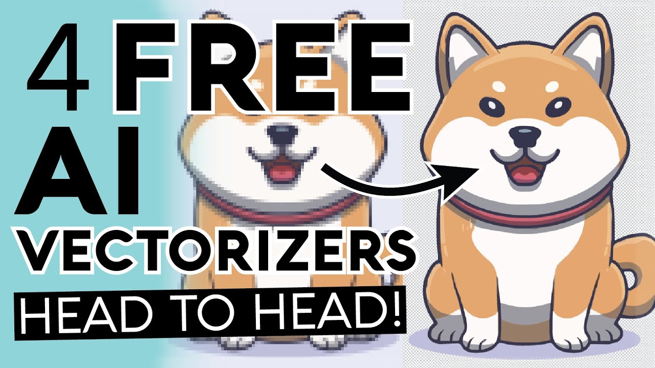 4 FREE AI Vectorizer Tools For Print On Demand! Convert Raster Images ...