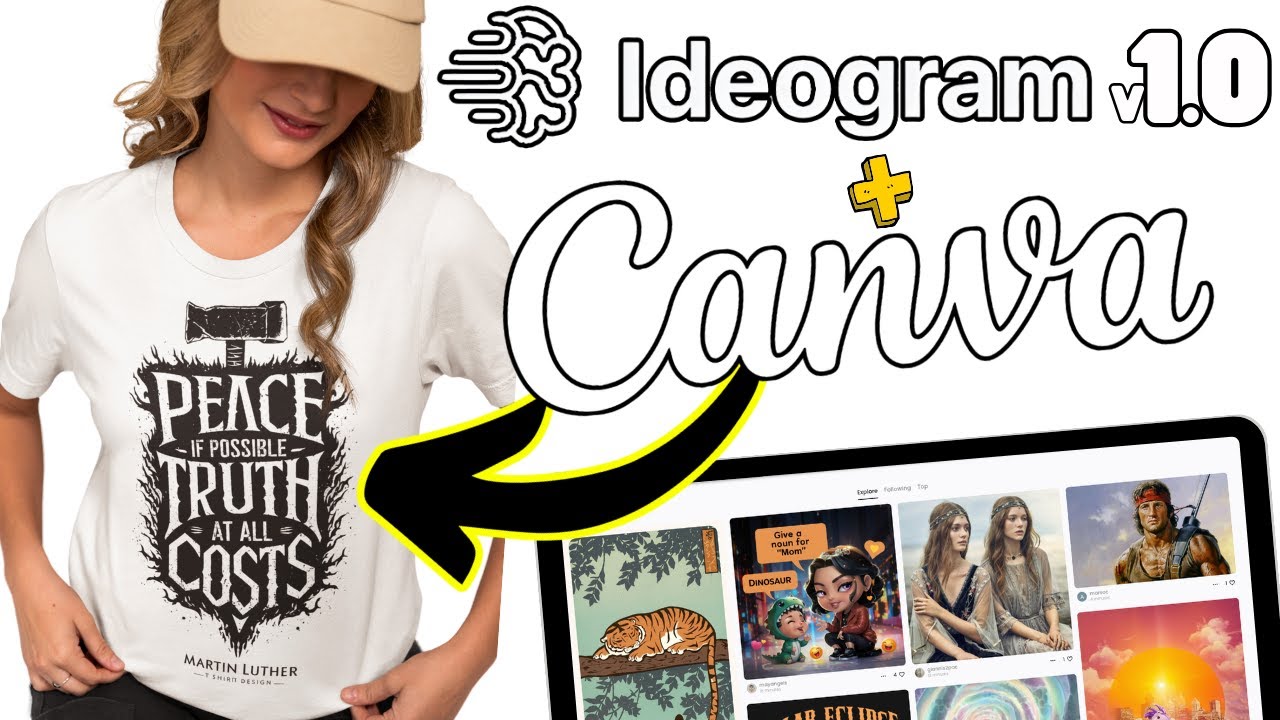 Ideogram v1.0 + Canva = Epic Print On Demand Designs - Fabricante de ...