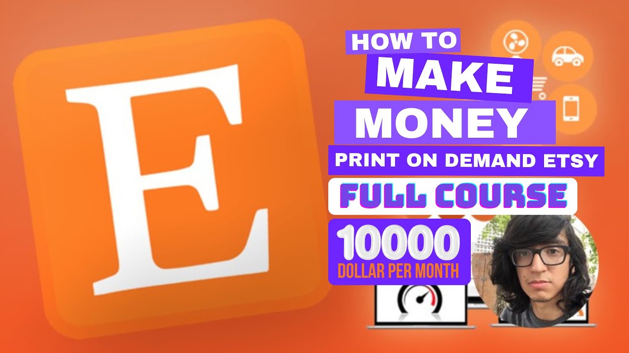 Using Custom Designs vs Pre made Designs | Print-on-Demand with Etsy for Beginners 2024 (Part 9 ...