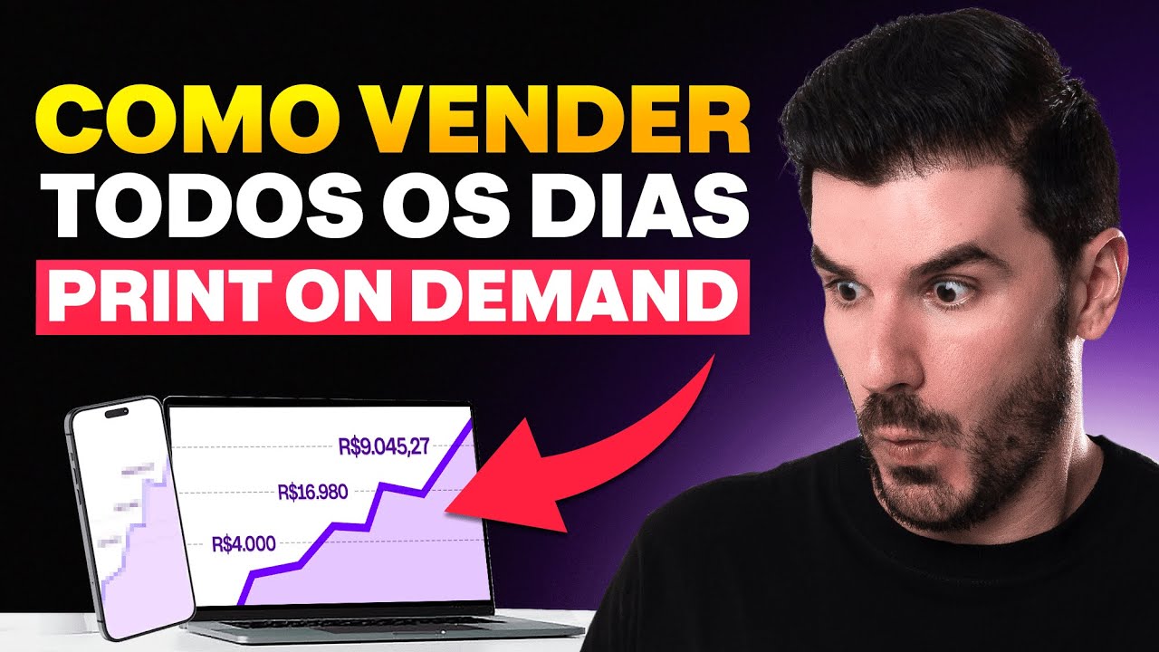 PRINT ON DEMAND: A forma mais simples de vender SEM ESTOQUE - Oemed