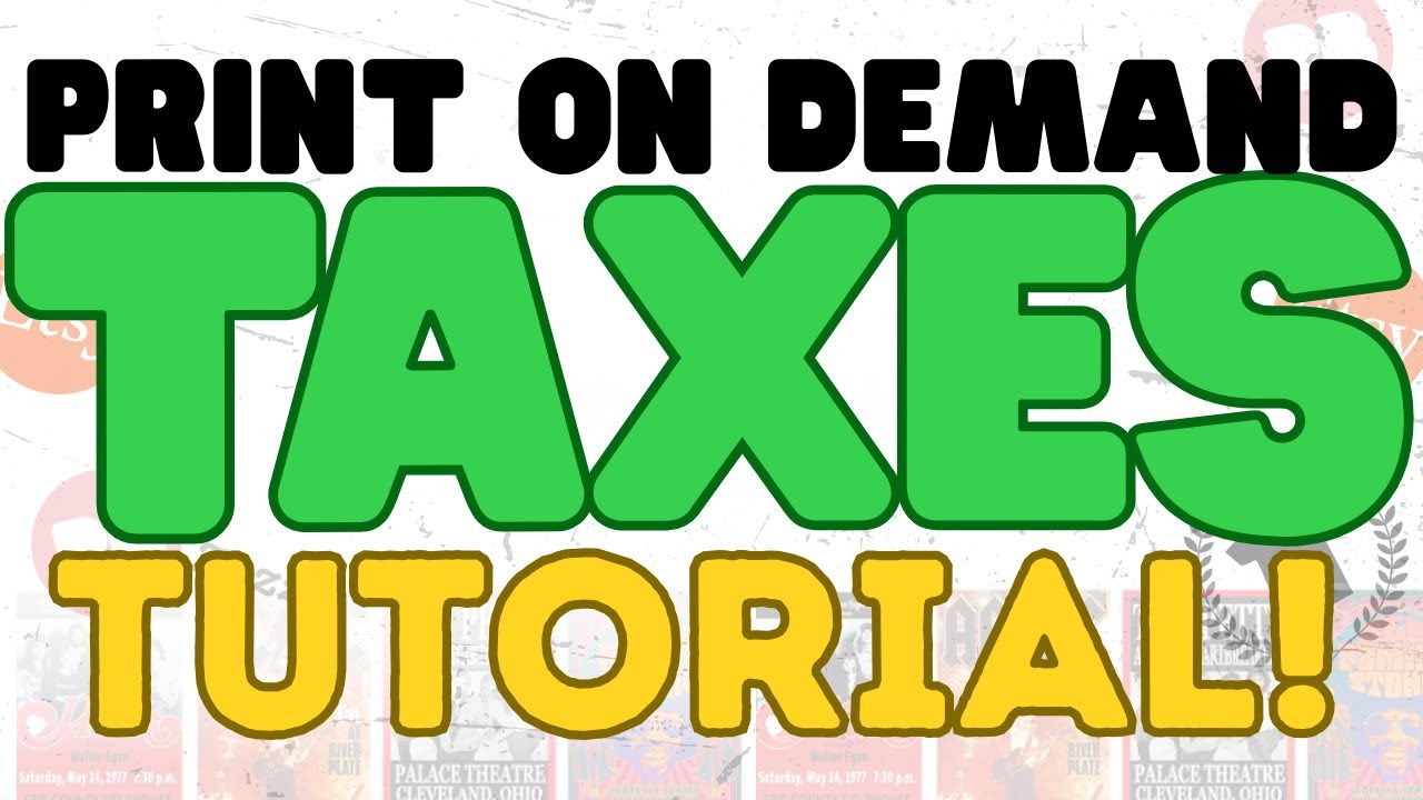 Print On Demand Taxes – (Complete Tutorial). Schedule C, Form 1040 ...