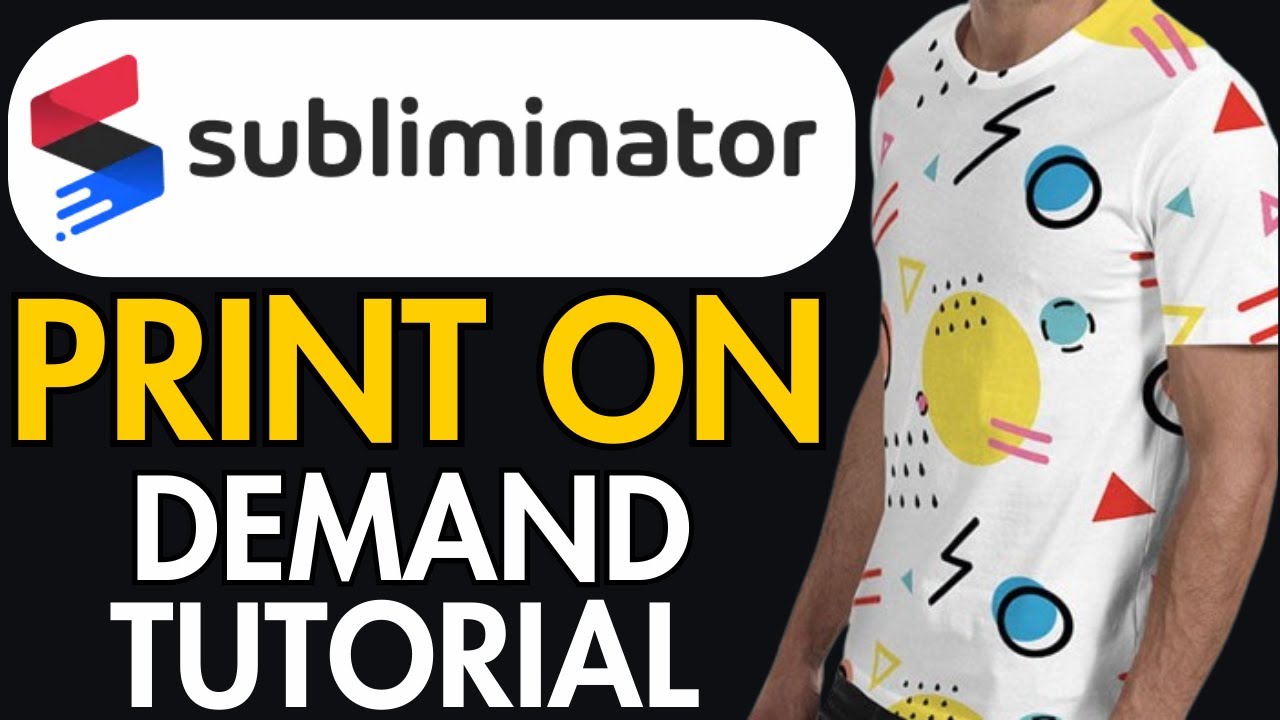 SUBLIMATOR PRINT ON DEMAND TUTORIAL – Oemed