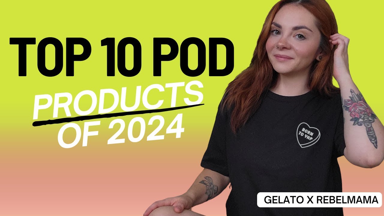 Best Selling Print on Demand Products of 2024 so far, Top pod products ...