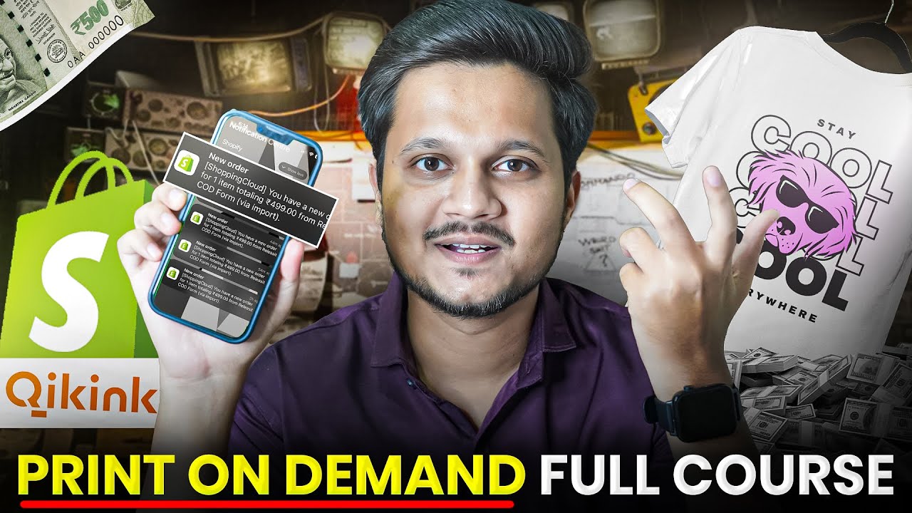 Print On Demand Full Course 2024 – Basic To Advanced 🔥 – Oemed