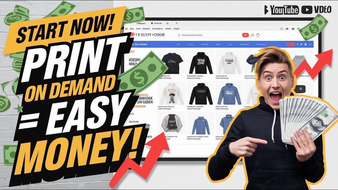 Print on Demand Explained: How to Start & Make Money ( POD ) – Oemed