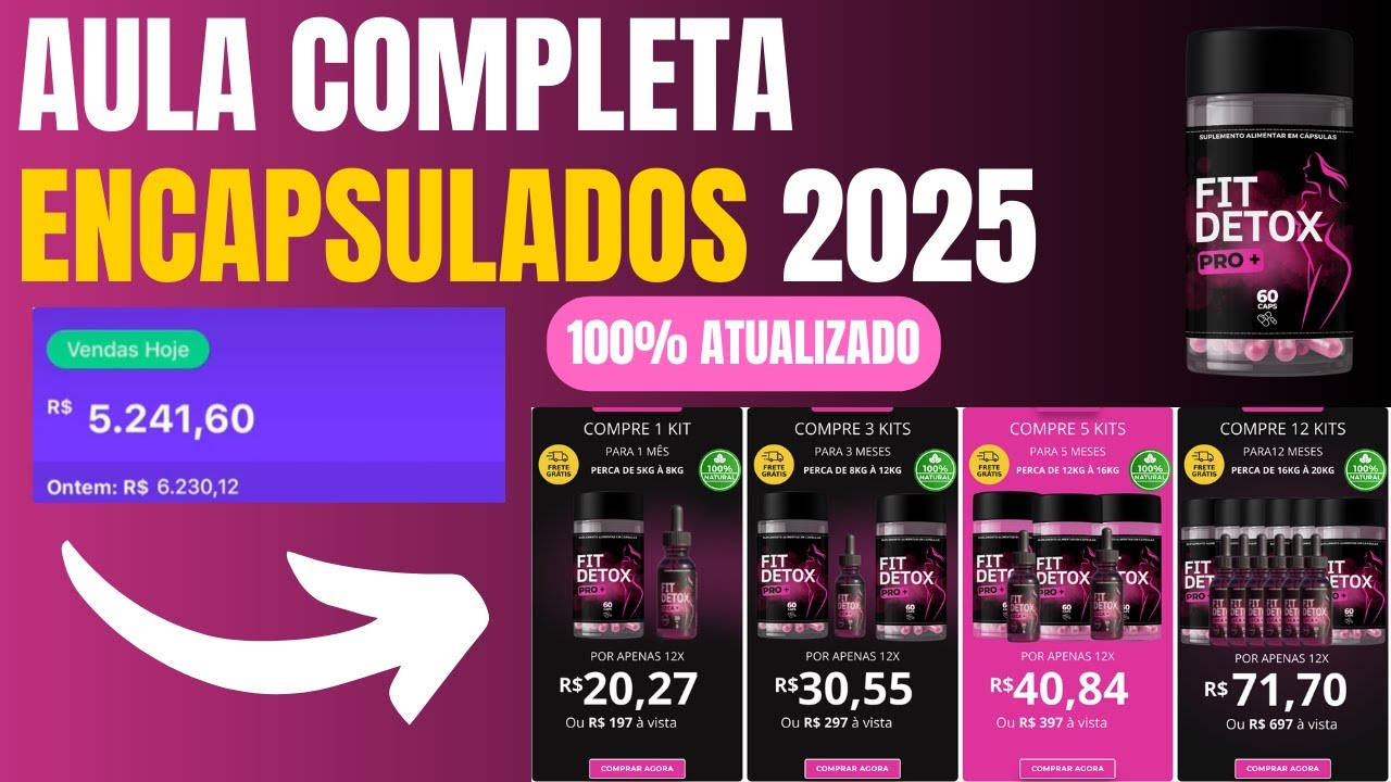 AULÃO COMPLETO ENCAPSULADOS – (Aprenda tudo pra vender como Afiliado ...