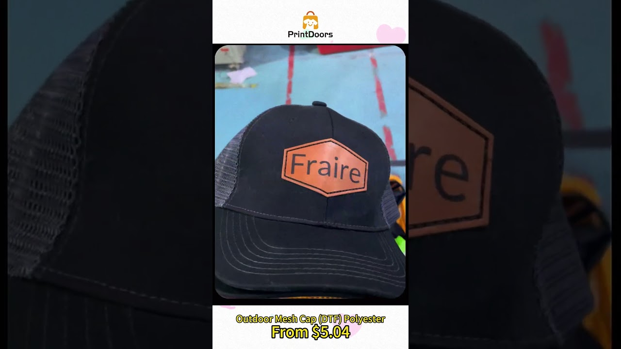 Custom Outdooor Mesh Caps (DTF) | Print on Demand Service - Oemed