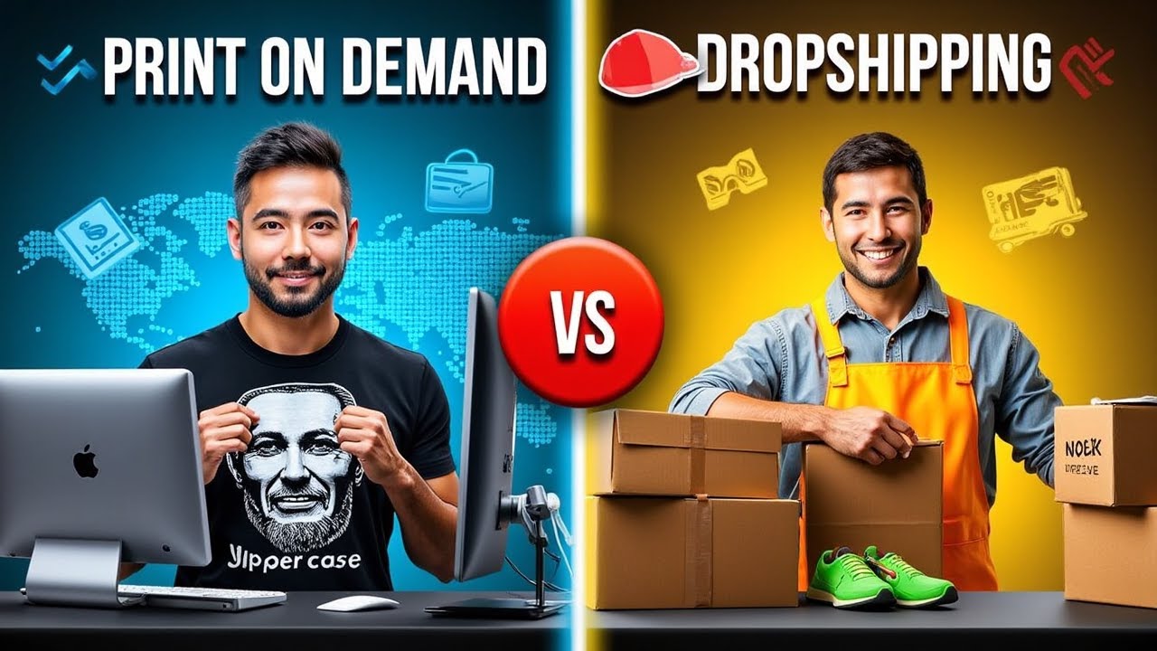 Print on Demand vs Dropshipping | Key Differences Explained for Beginners! - Oemed