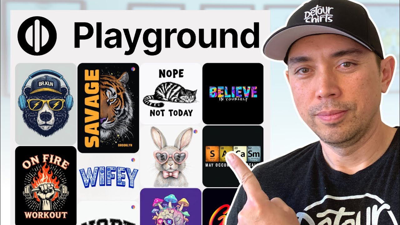 How To Use Playground AI for Print on Demand! FULL TUTORIAL – Oemed