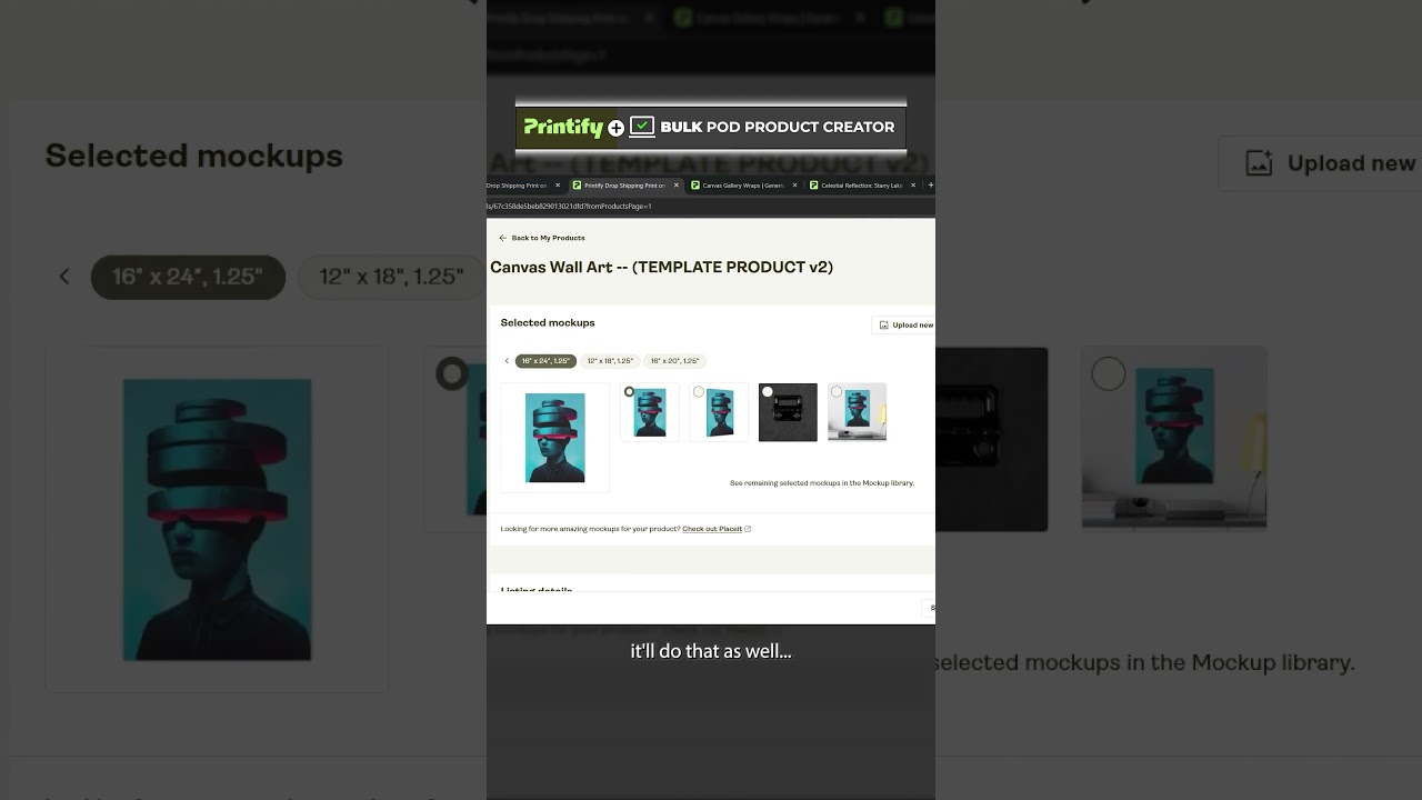 Printify Product Creation (100% Automated) #printondemand #printify - Oemed